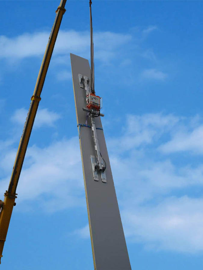 CladBoy: vacuum lifter for sandwich panels and more | VIAVAC